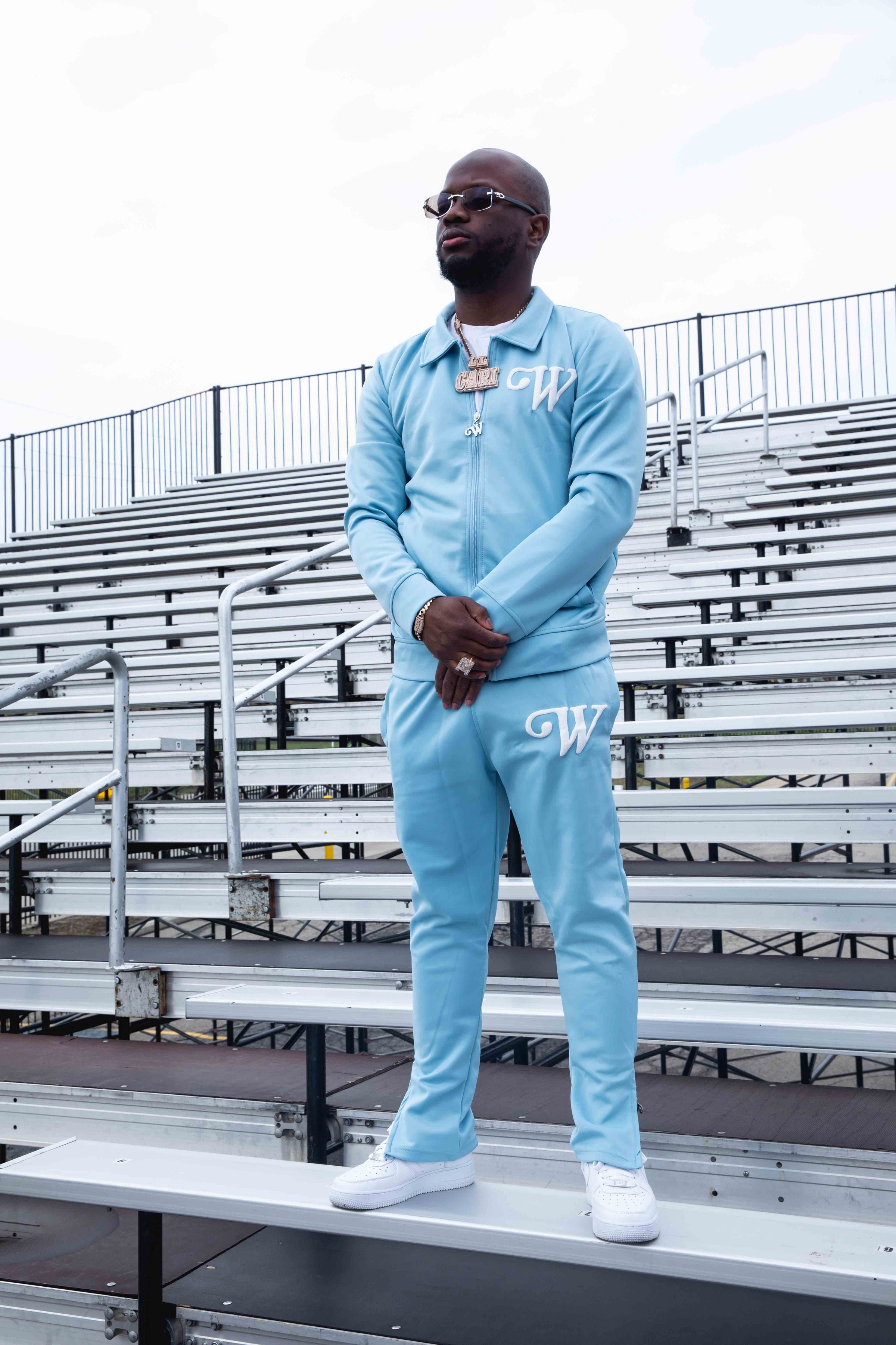 Wise Guy Fly Guy Tracksuit “Ocean Blue” – Wisdom By Alim E.